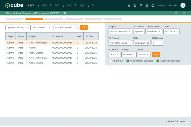 Electronics Manufacturing ERP & MES | Manex